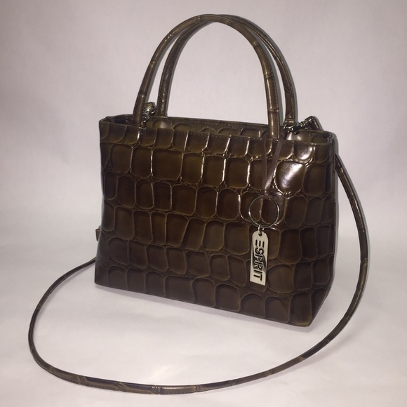 Esprit | Bags | Sold Esprit Croc Handbag Sold | Poshmark